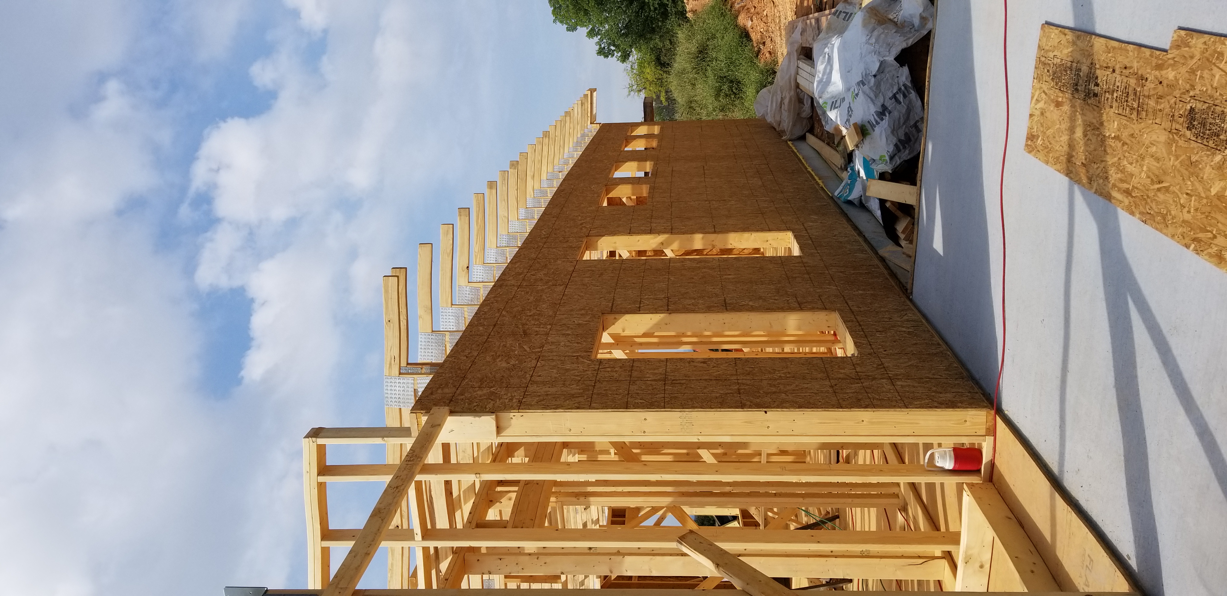 The Gaines Group Architects Luxury Custom Home under construction in ...
